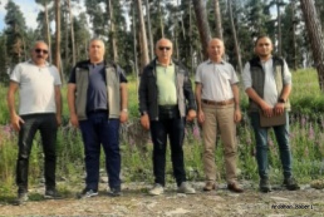 Erzurum Orman Bölge Müdürü Oktay Ayatay, Ardahan Orman İşletme ... Erzurum Orman Bölge Müdürü Oktay Ayatay, Ardahan Orman İşletme ...